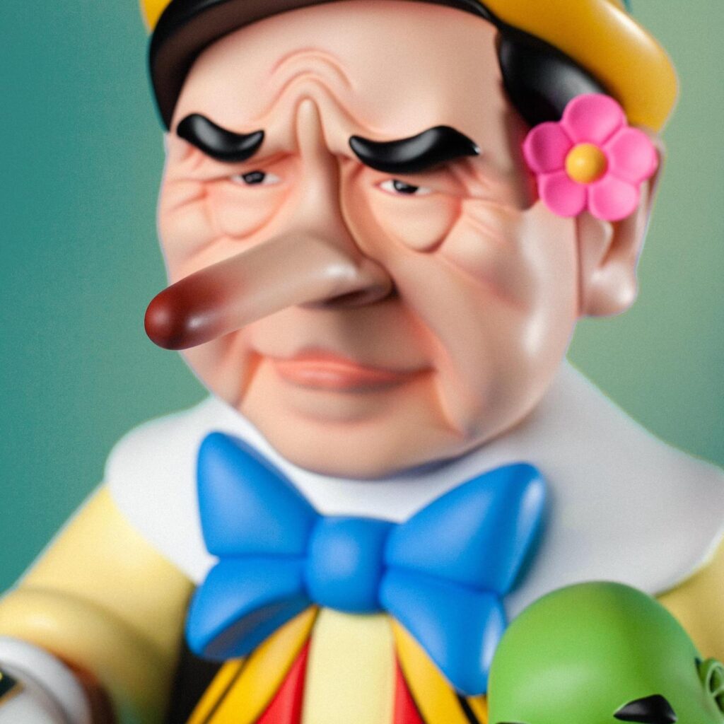 Angry Wood Doll and Sleeping Cricket by FMC – FUNNY MODEL CLUB ...