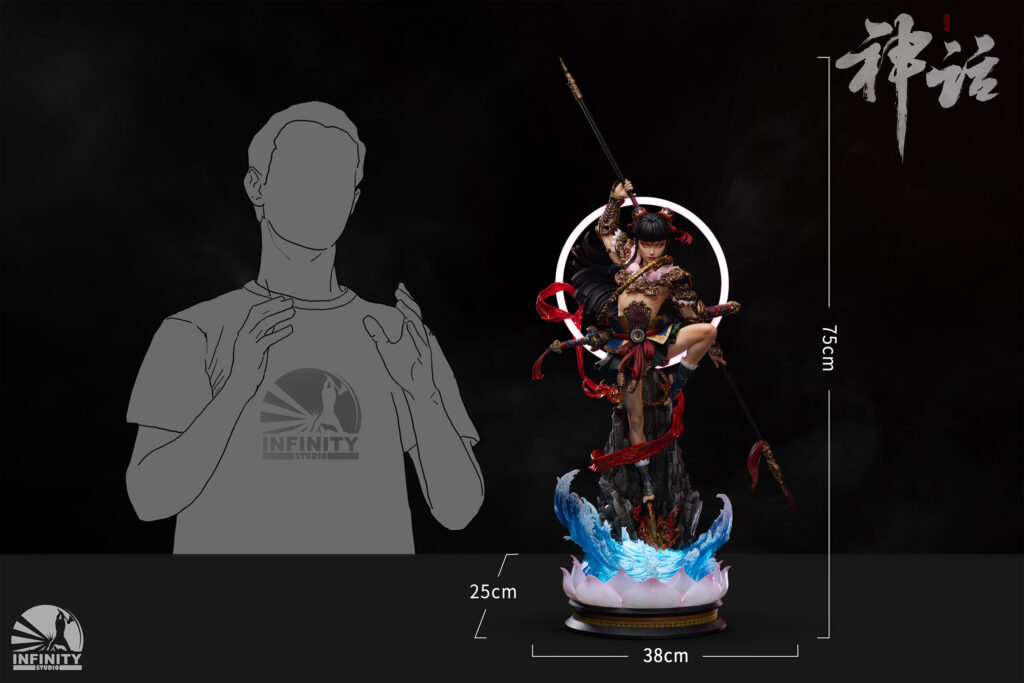 Nezha 1/4 Scale Full-body Statue – Infinity Studio - Figuristi Store