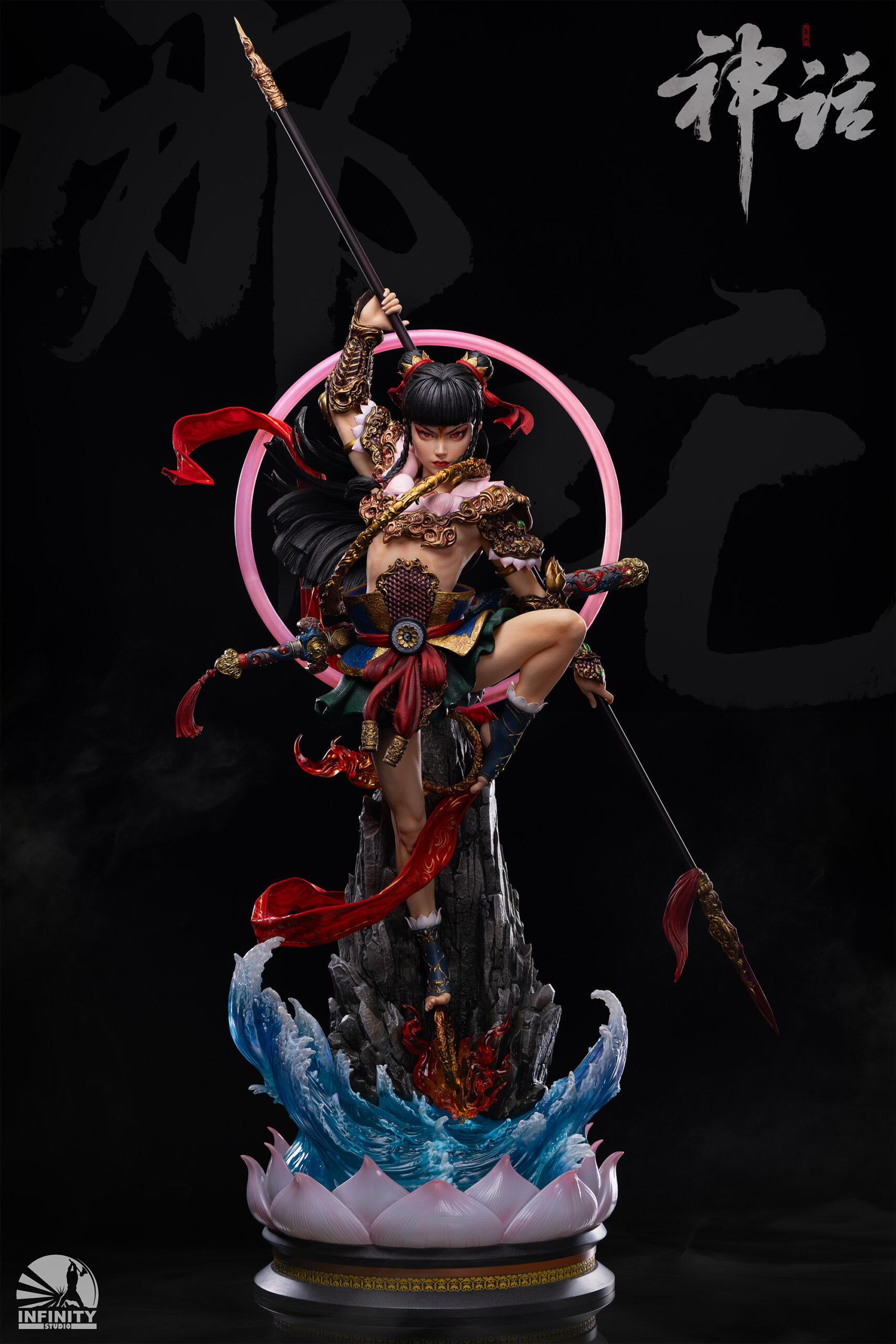 Nezha 1/4 Scale Full-body Statue – Infinity Studio - Figuristi Store