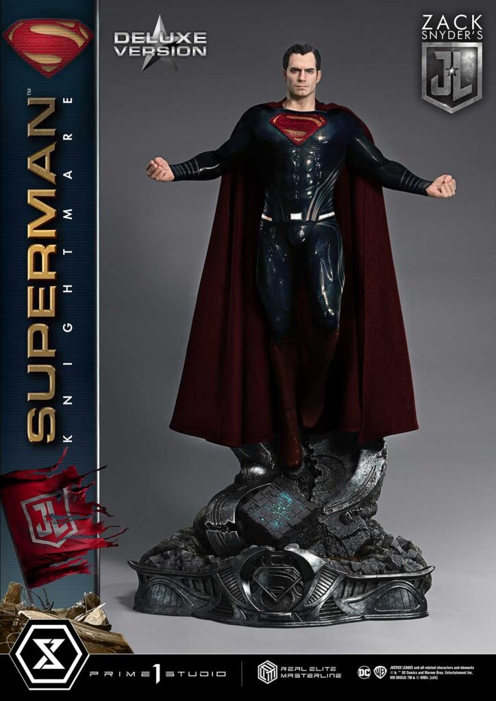 Real Elite Masterline Justice League (Film) Superman Knightmare Color ...