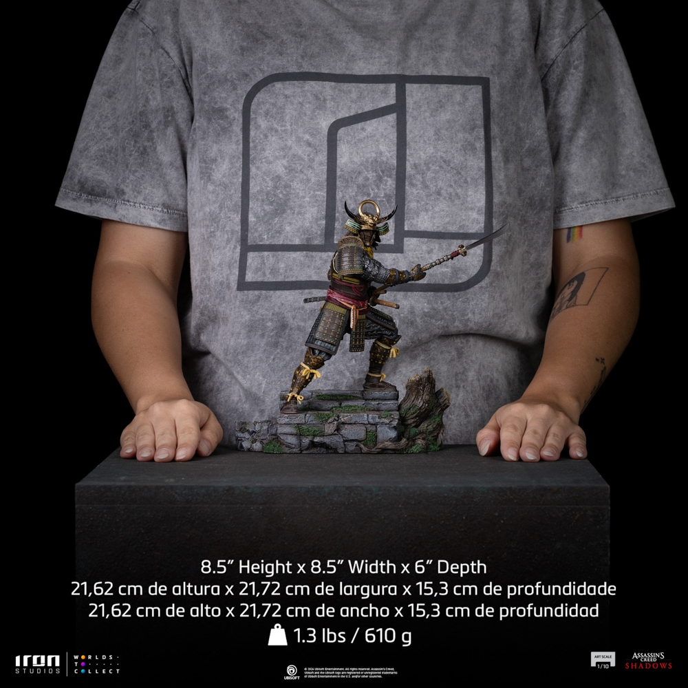 Yasuke 1:10 Scale Statue Assassins Creed Shadows – Iron Studios ...