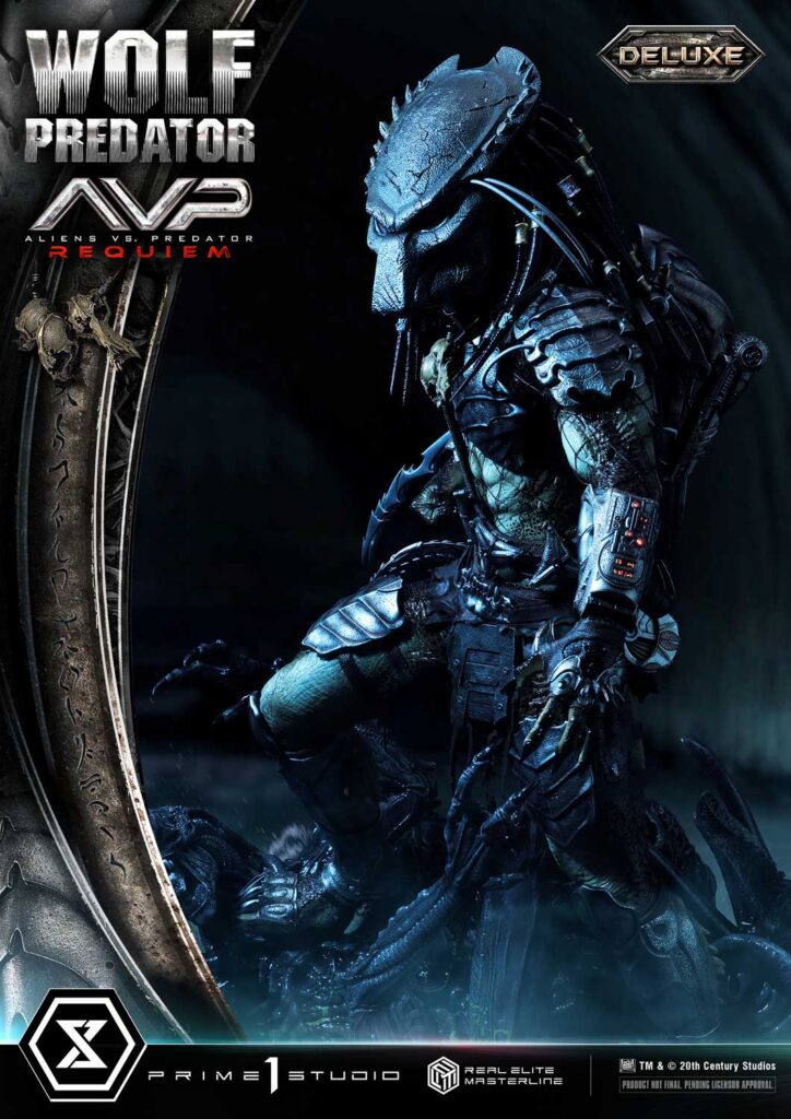 Real Elite Masterline Aliens vs. Predator : Requiem Wolf Predator ...