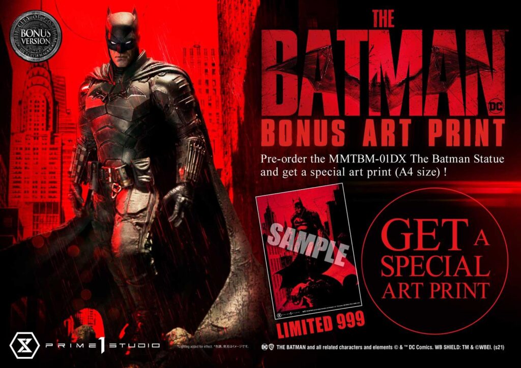 The Batman (Film) The Batman Special Art Edition DX Bonus Version ...