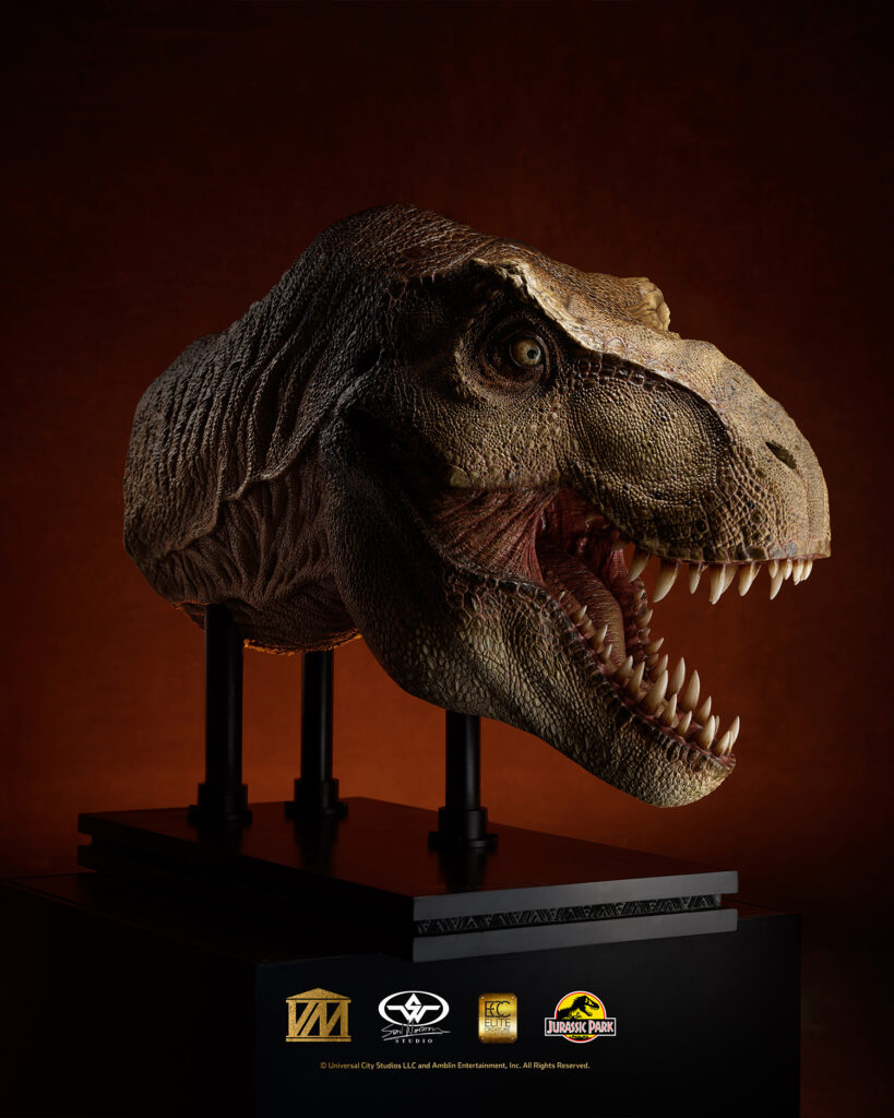 ELITE CREATURE COLLECTIBLE PRESENTS: Tyrannosaurus rex Half-Scale Head ...