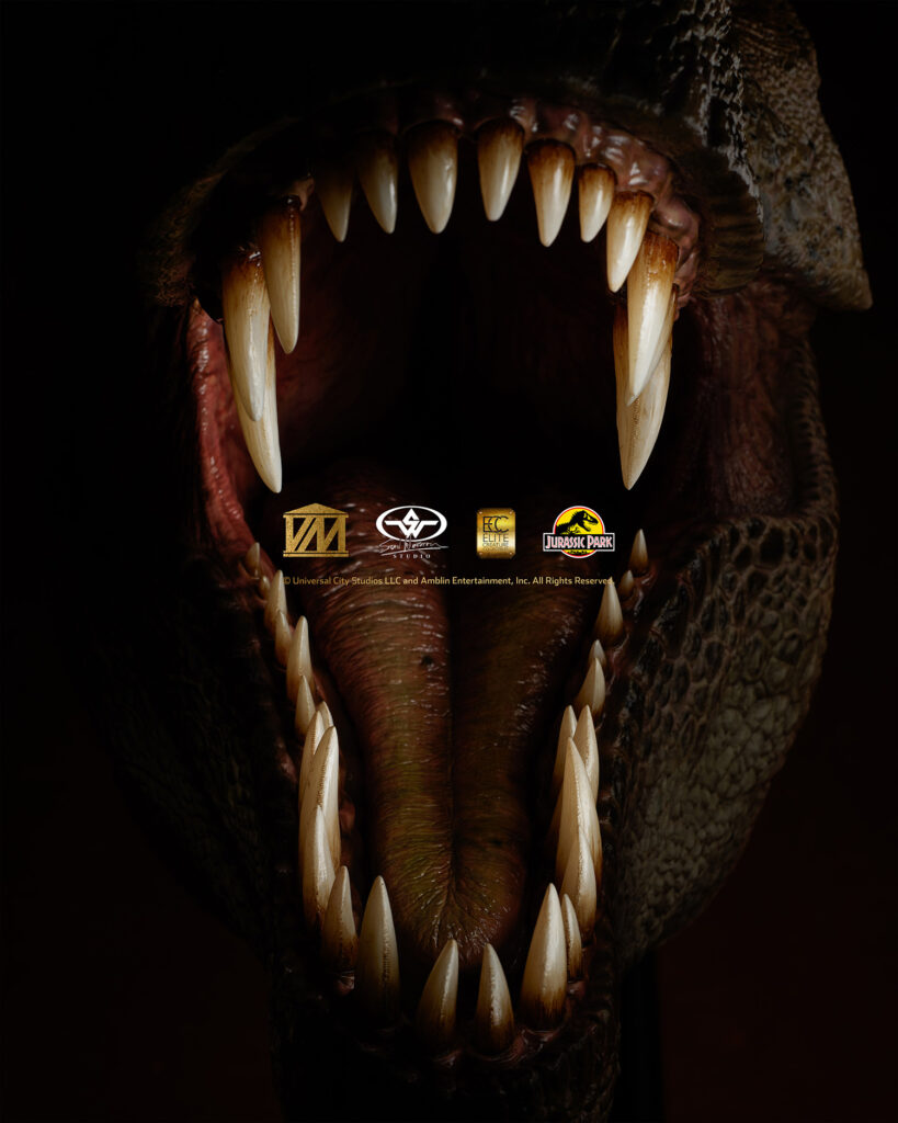 ELITE CREATURE COLLECTIBLE PRESENTS: Tyrannosaurus rex Half-Scale Head ...