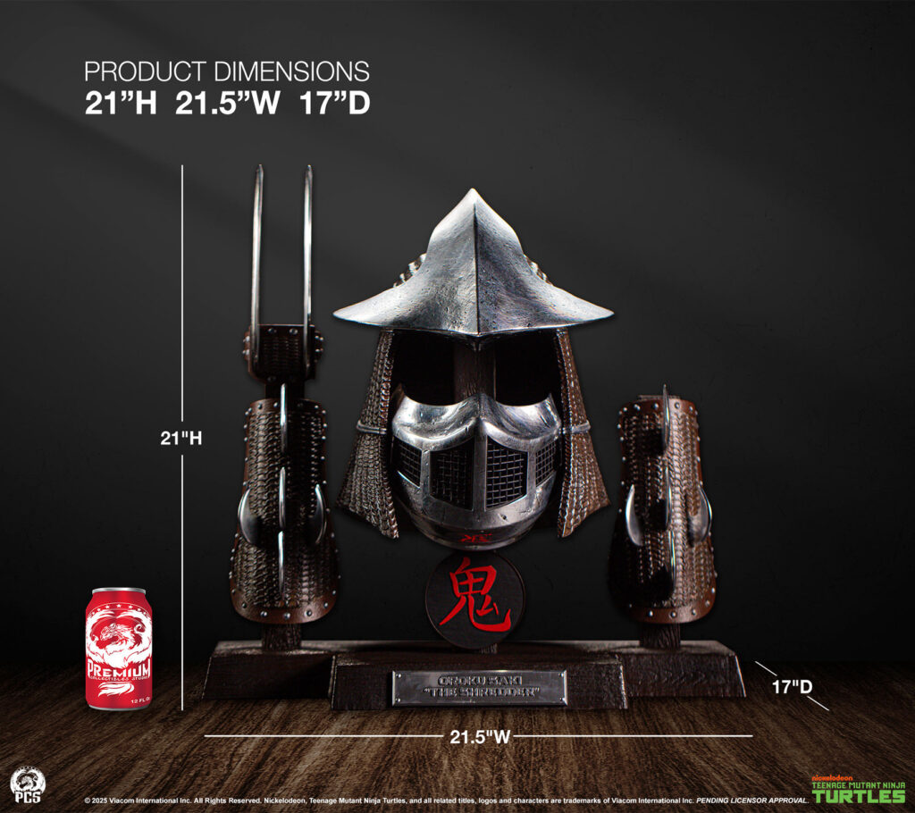 Shredder Electroplated Armor Set Life-Size Replica – PCS (On Demand ...