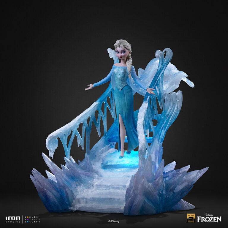 Statue Elsa Deluxe – Frozen – Art Scale 1/10 – Iron Studios - Figuristi ...