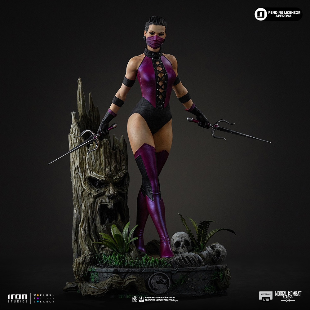 Mileena Mortal Kombat – Art Scale 1/10 Iron Studios - Figuristi Store